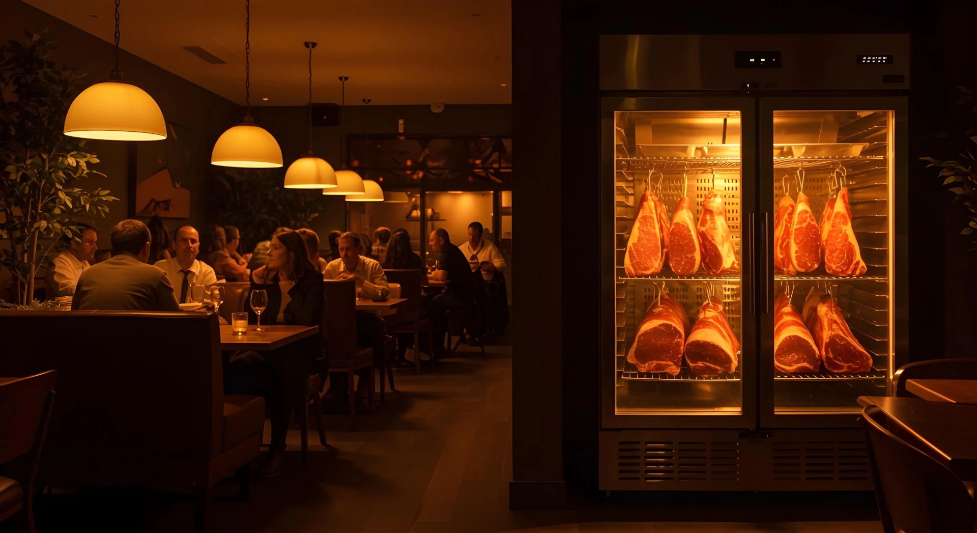 Carne madurada Dry Aged en restaurante ¿Qué armario de maduración ...